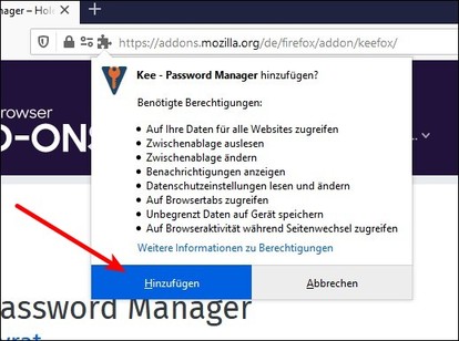 Kee: Browser-Plugin [iT Flows]